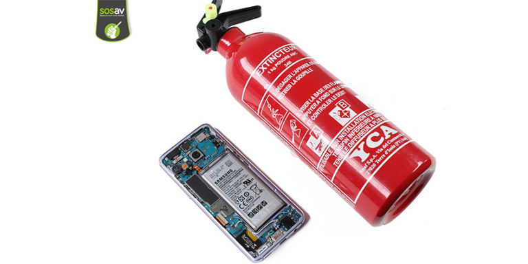 Batterie qui explose, quels risques pour mon smartphone ? - Blog SOSav