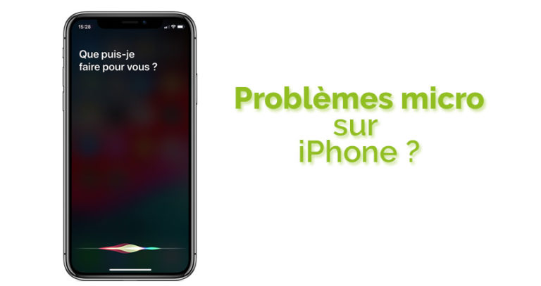 Problèmes de micro iPhone, les solutions - Blog SOSav